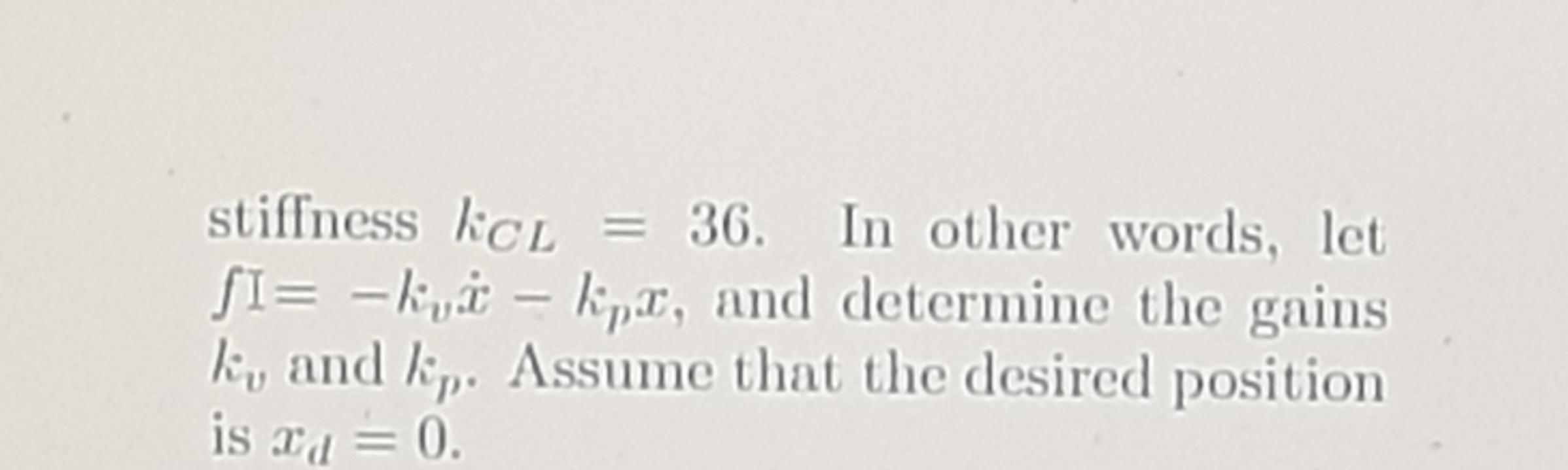 Solved terms. 2. Consider the 1-DOF system with equation of | Chegg.com