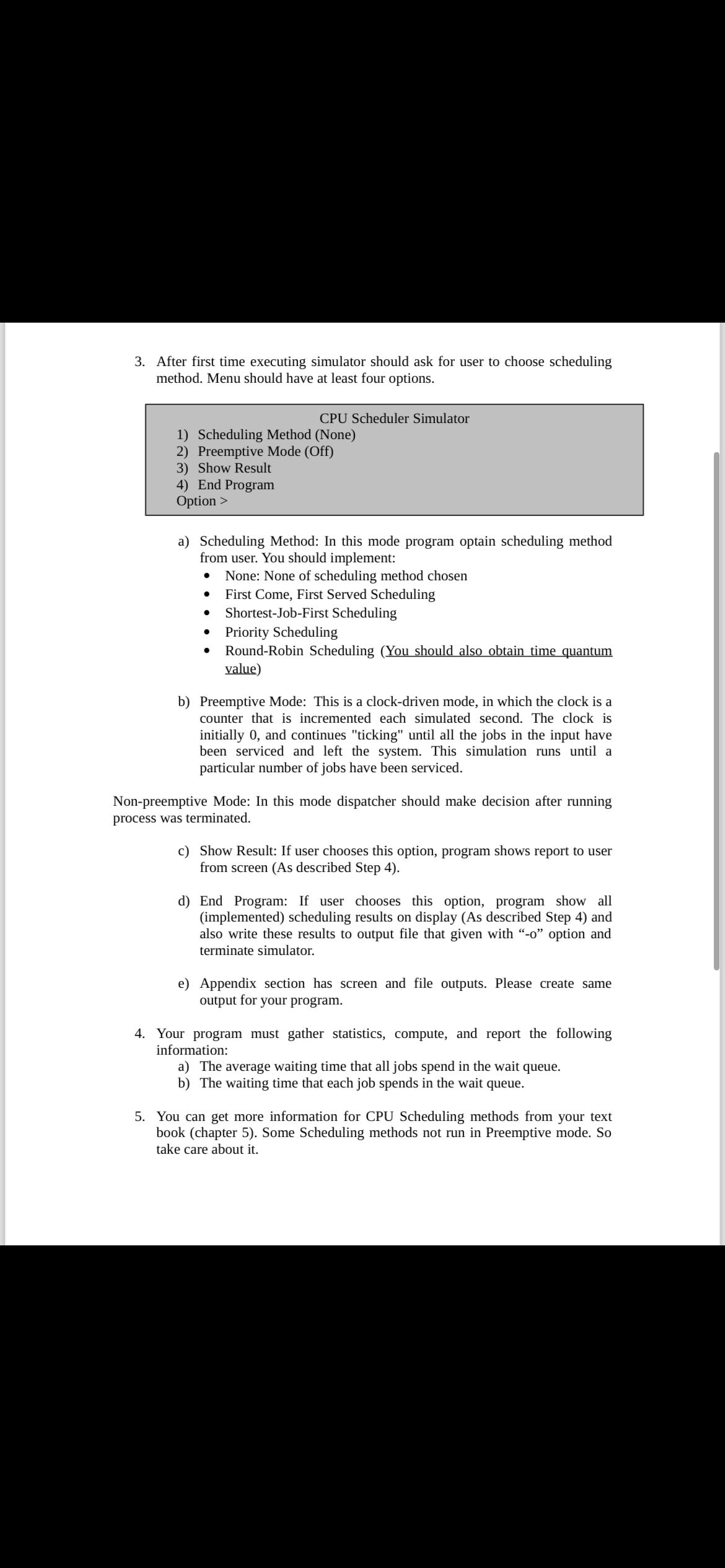 Solved After first time executing simulator should ask for | Chegg.com