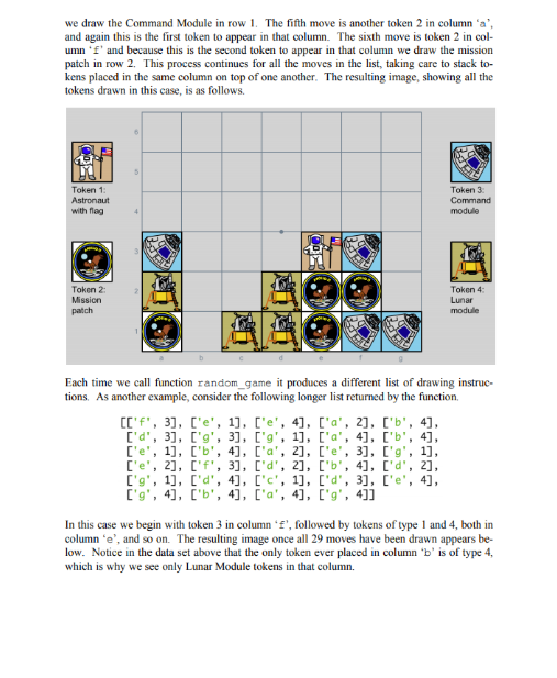 Assignment 1, Part A: "Not Connect Four" (20%, due | Chegg.com