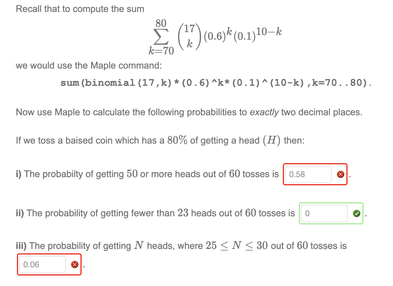 Solved Recall that to compute the sum | Chegg.com