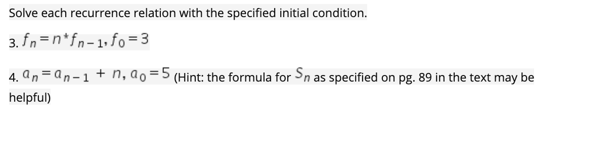 Solved Discrete math | Chegg.com