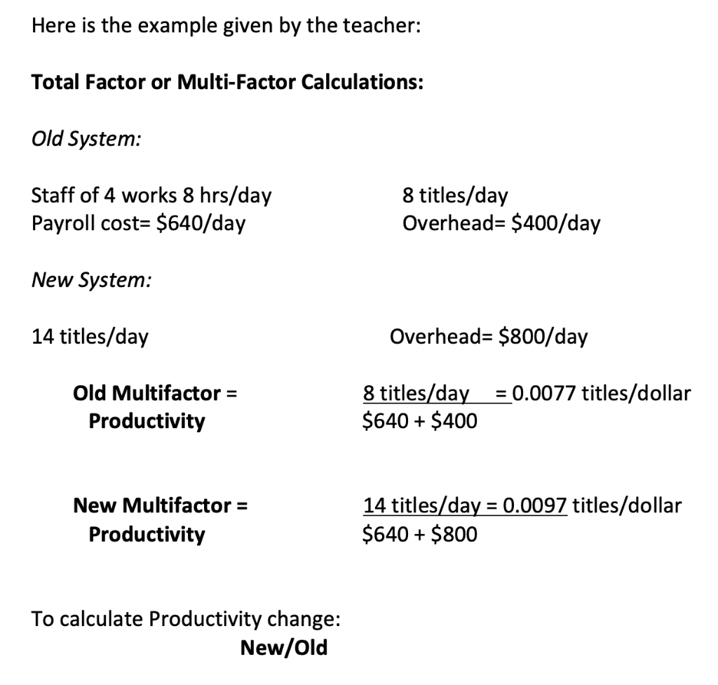 Solved Here is the example given by the teacher: Total | Chegg.com
