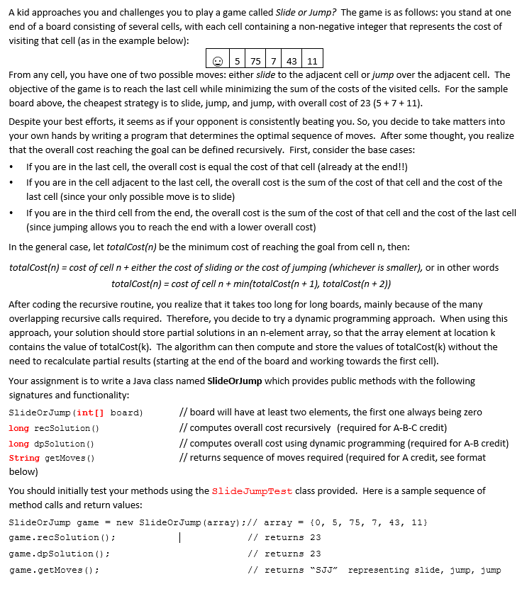 Solved JAVA Programming: Instruction for the JAVA | Chegg.com