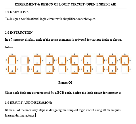 Solved To design a combinational logic circuit with | Chegg.com
