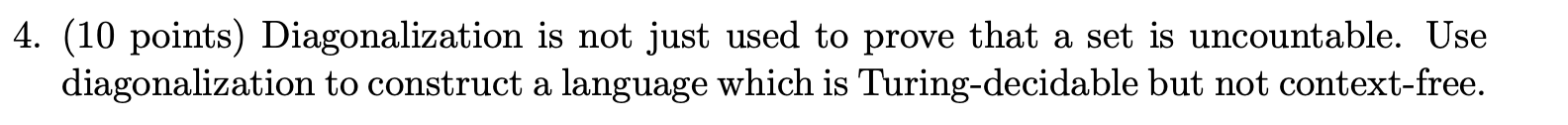 Solved (10 ﻿points) ﻿Diagonalization is not just used to | Chegg.com