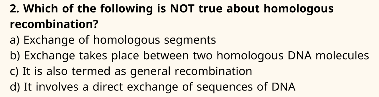 Solved 2. Which of the following is NOT true about | Chegg.com