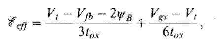 Show that the effective vertical electric field Eeff | Chegg.com