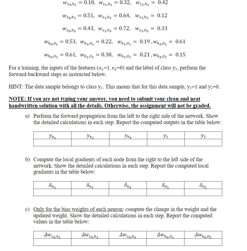 Solved Problem 1) [Paper-based] Forward-backward | Chegg.com