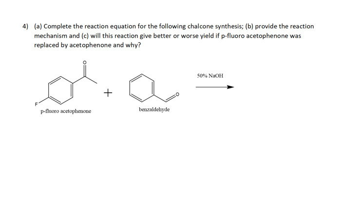 Solved 4) (a) Complete the reaction equation for the | Chegg.com