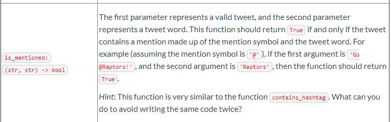 Solved The first parameter represents a valid tweet, and the | Chegg.com