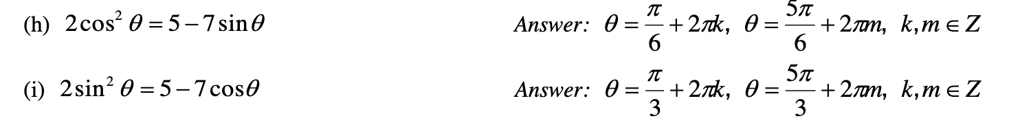 Solved 10. Solve the given equation (a) secx(2sinx−2)=0 | Chegg.com
