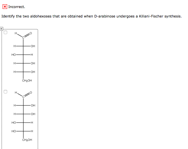 Solved Practice Problem 24.65 Identify the two aldohexoses | Chegg.com