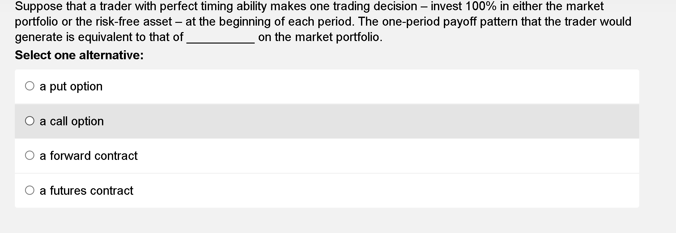Solved Suppose that a trader with perfect timing ability | Chegg.com