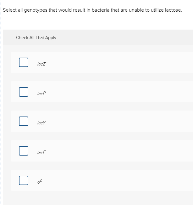 Solved Select all predicted effects from a mutation in the | Chegg.com