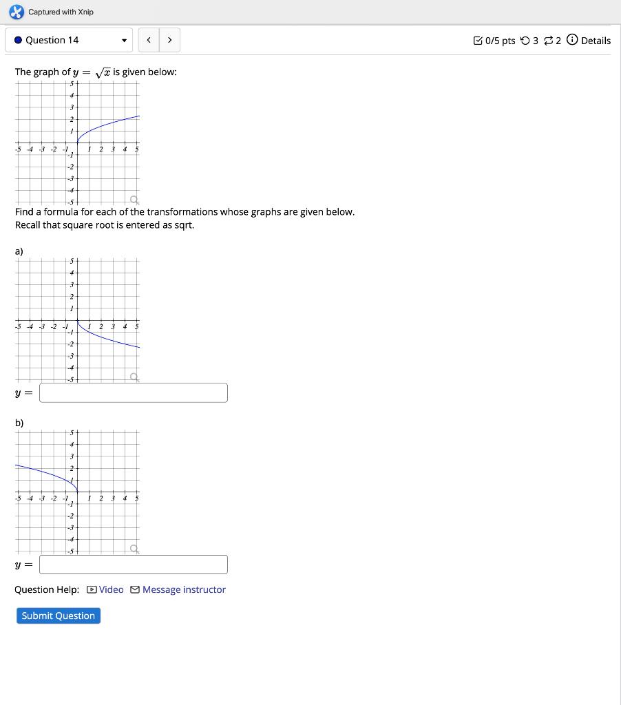 Solved Captured with Xnip Question 14