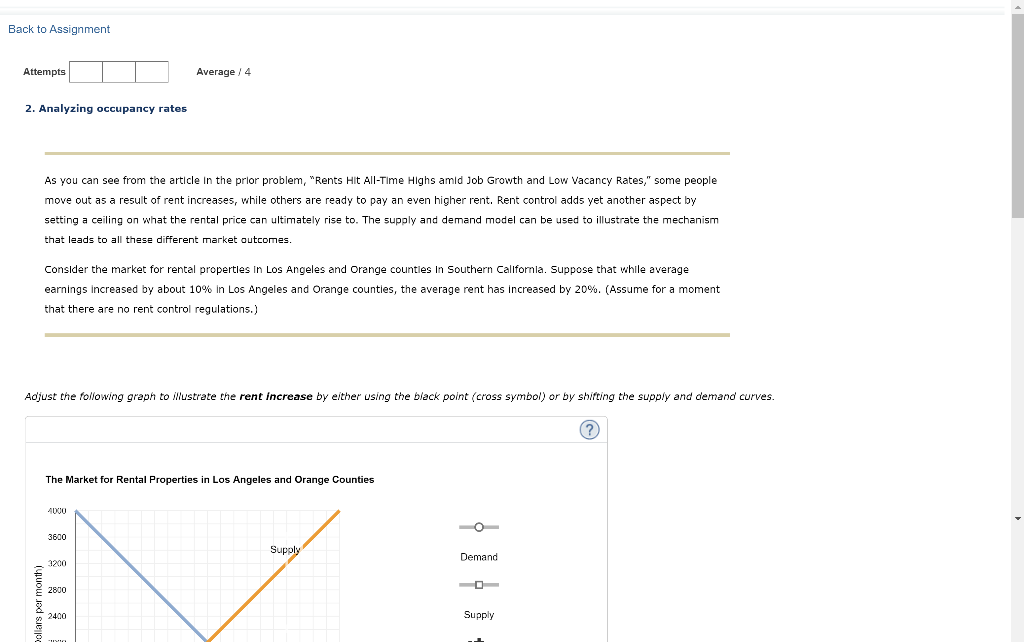 Solved Back to Assignment Attempts Average / 4 2. Analyzing | Chegg.com