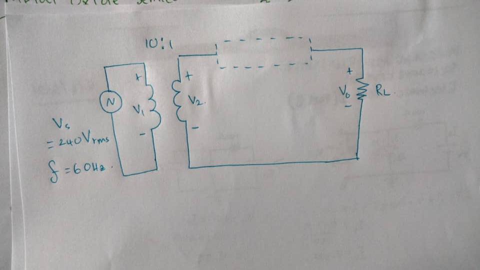 Solved Consider the partial rectifier circuit in Figure Q.2. | Chegg.com