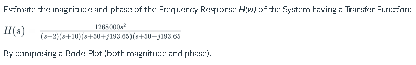 Solved Estimate the magnitude and phase of the Frequency | Chegg.com