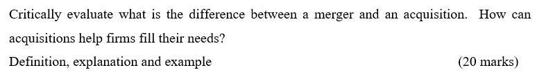 Solved Critically evaluate what is the difference between a | Chegg.com