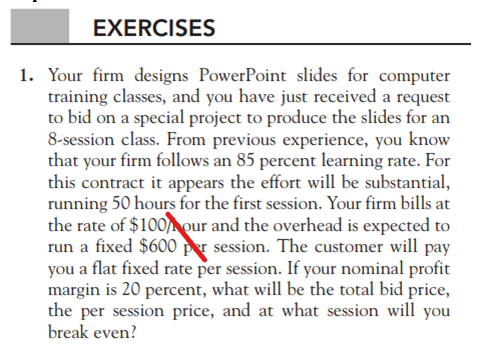 Solved 1. Your firm designs PowerPoint slides for computer | Chegg.com
