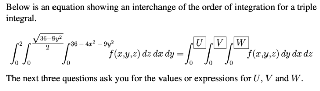 Solved Below is an equation showing an interchange of the | Chegg.com