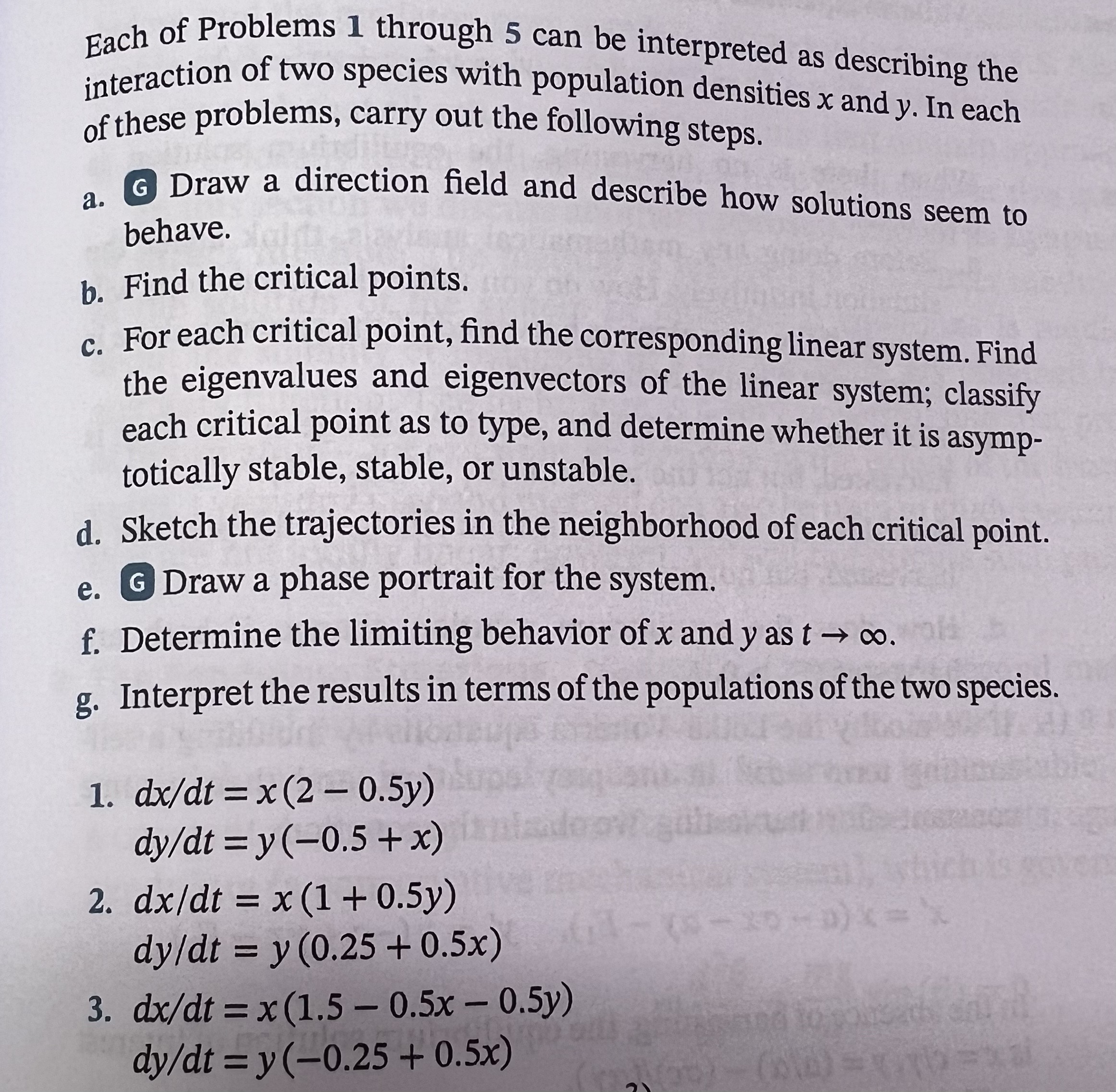 Solved Each of Problems 1 through 5 can be interpreted as | Chegg.com