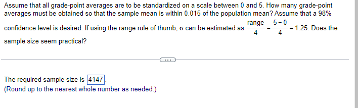Solved Assume that all grade-point averages are to be | Chegg.com