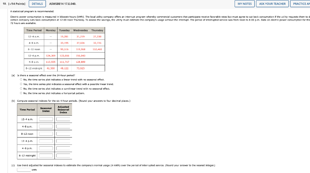 Solved A statistical arogram is recornmended. 72 haurs are | Chegg.com