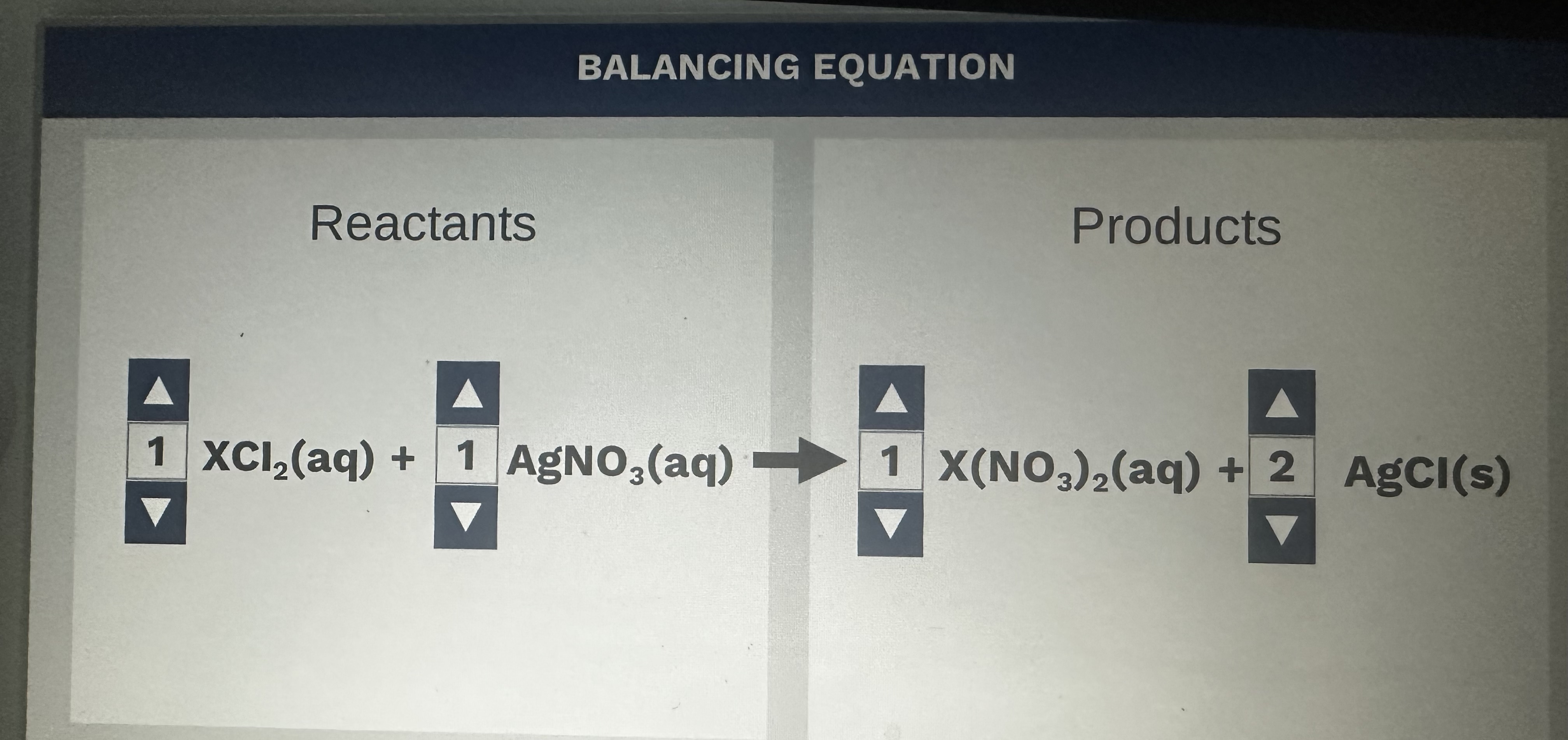 Solved BALANCING EQUATION Drondunte | Chegg.com