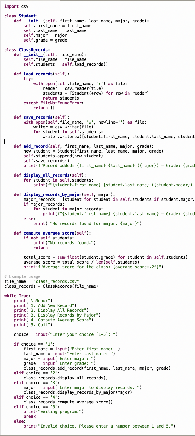 Solved write simplified psuedocode for the following code in | Chegg.com