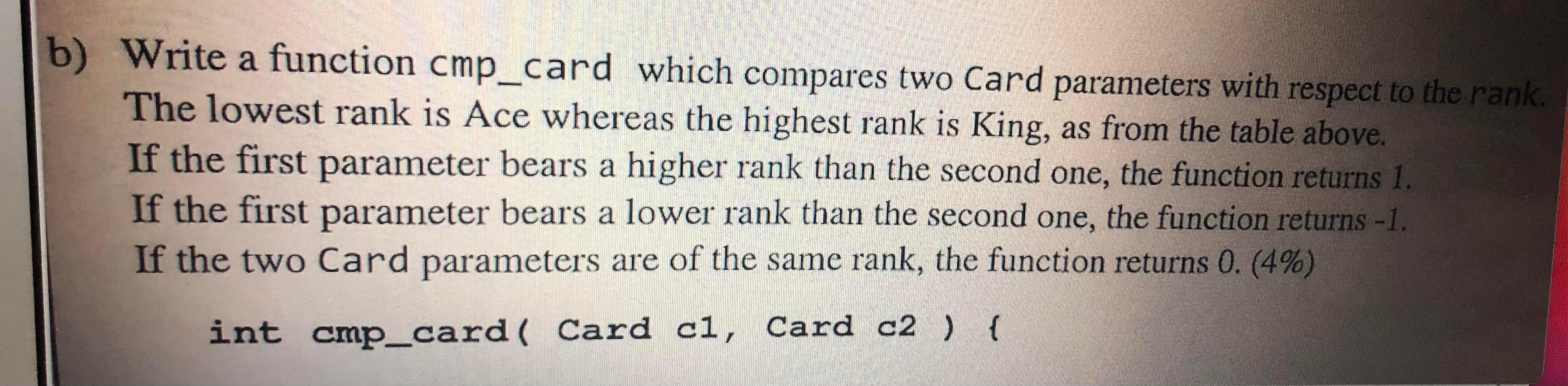 Solved Problem 4 Function And Struct 15 A Define 