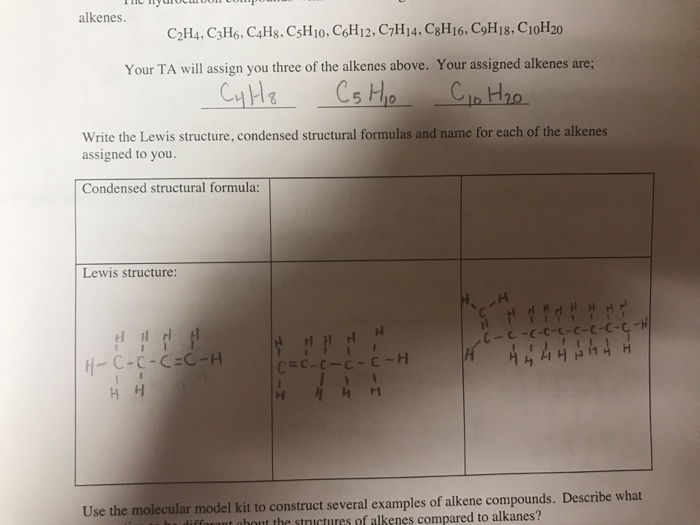 Solved Write The Lewis Structure Condensed Structural