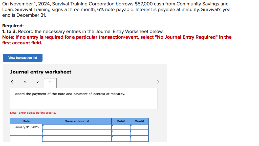 Solved Make journal entry for the following:1. Record the | Chegg.com