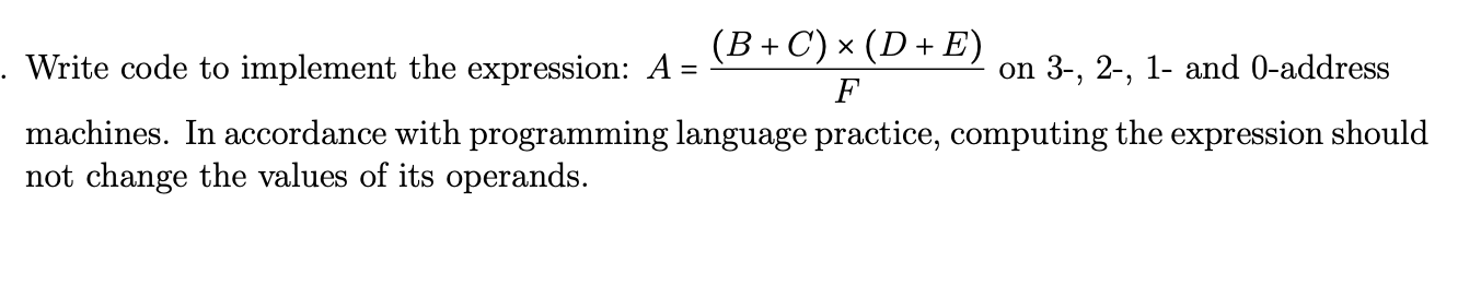 Solved Write code to implement the expression: | Chegg.com Solved Write code to implement the expression: | Chegg.com