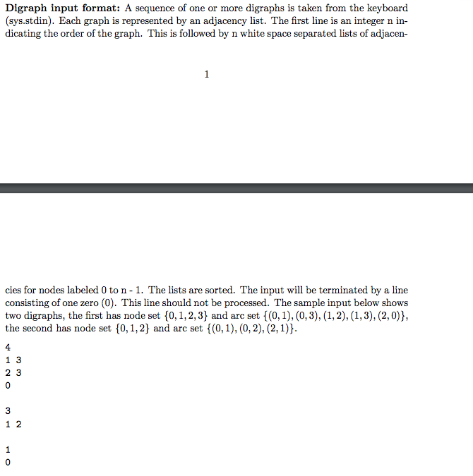 1. Directed girth of a digraph 30 Marks For a digraph | Chegg.com