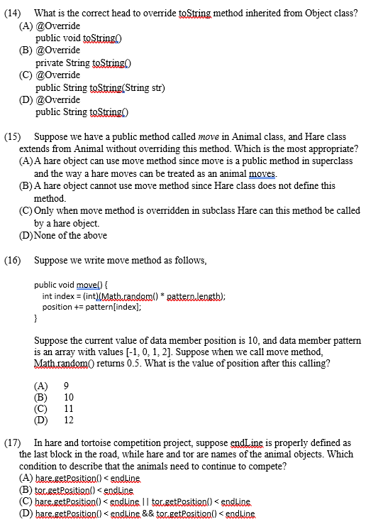 Solved (9) Suppose there is a data member as an array called | Chegg.com