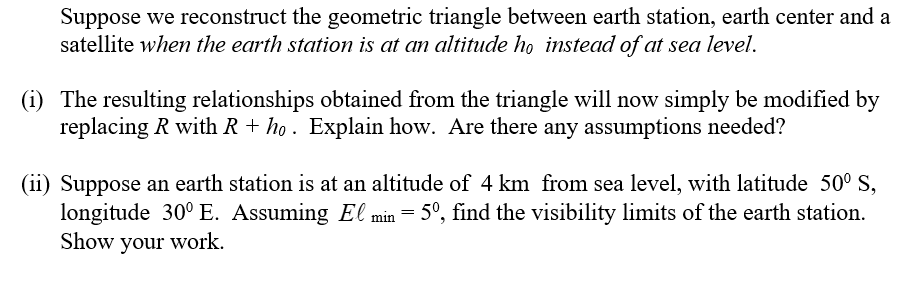 Solved Suppose we reconstruct the geometric triangle between | Chegg.com