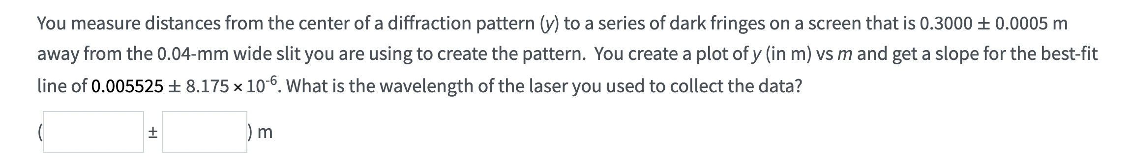 Solved You measure distances from the center of a | Chegg.com