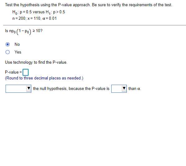 Solved Test the hypothesis using the P-value approach. Be | Chegg.com