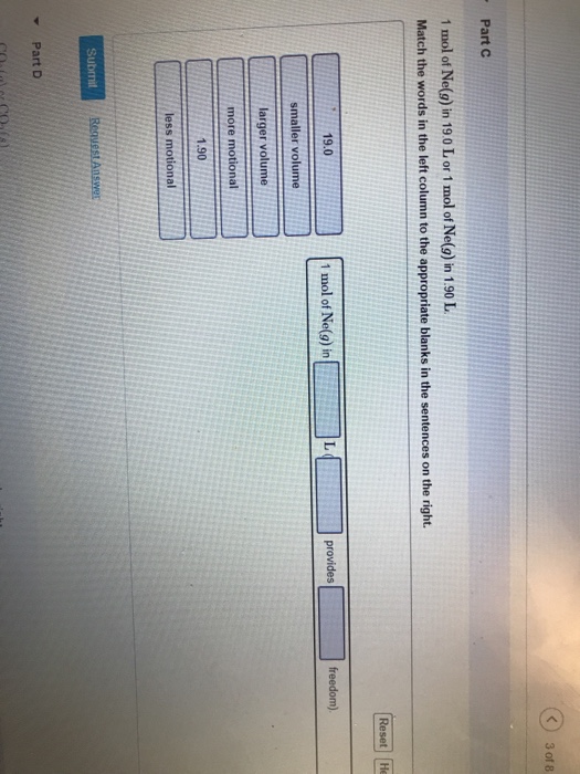 Solved for each of the following pairs, predict which | Chegg.com