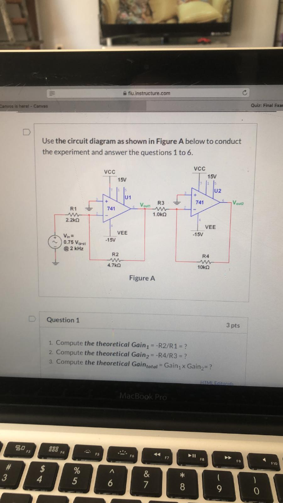 Solved fiu.instructure.com Quiz: Final Exar Canvos is herel- | Chegg.com