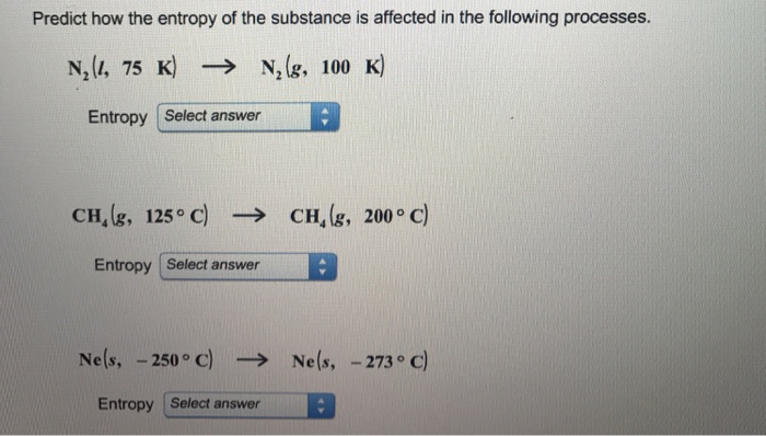 Solved Predict how the energy of the substance is affected | Chegg.com