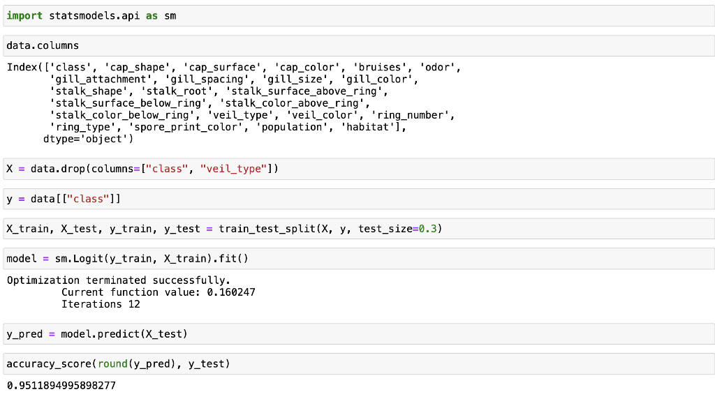 Solved Hi. This is in Python I need help interpreting the | Chegg.com