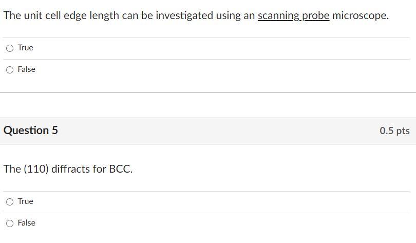 Solved The unit cell edge length can be investigated using | Chegg.com