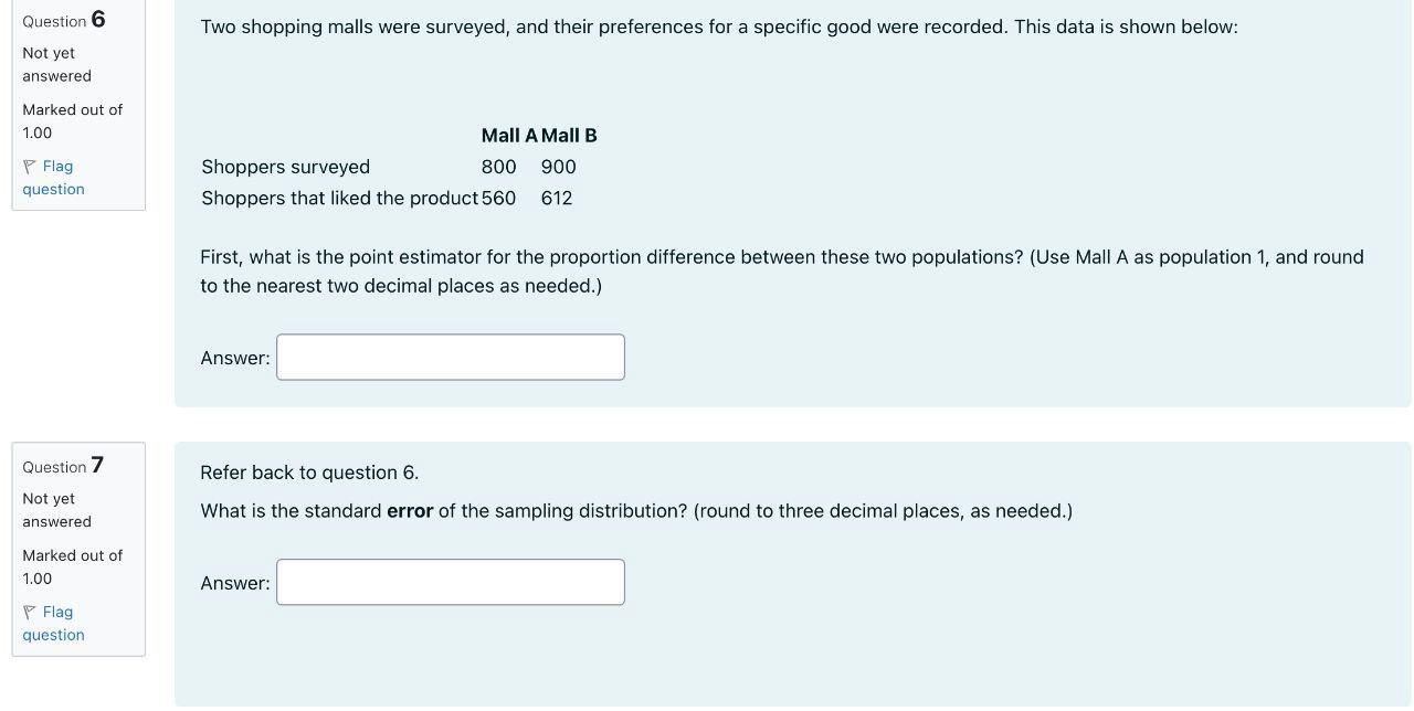 Solved Question 6 Not yet answered Marked out of 1.00 Flag | Chegg.com