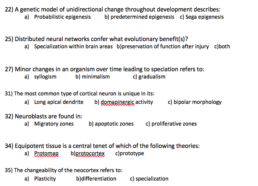 Solved 22) A genetic model of unidirectional change | Chegg.com