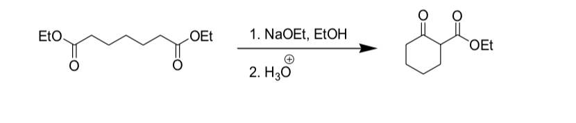 Solved 1. NaOEt, EtOH OEt 2. H30 | Chegg.com
