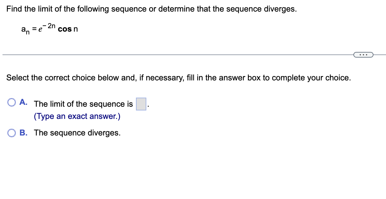 Solved Use the Growth Rates of Sequences Theorem to find the | Chegg.com