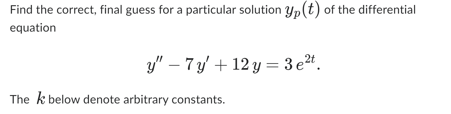 Solved Find the correct, final guess for a particular | Chegg.com