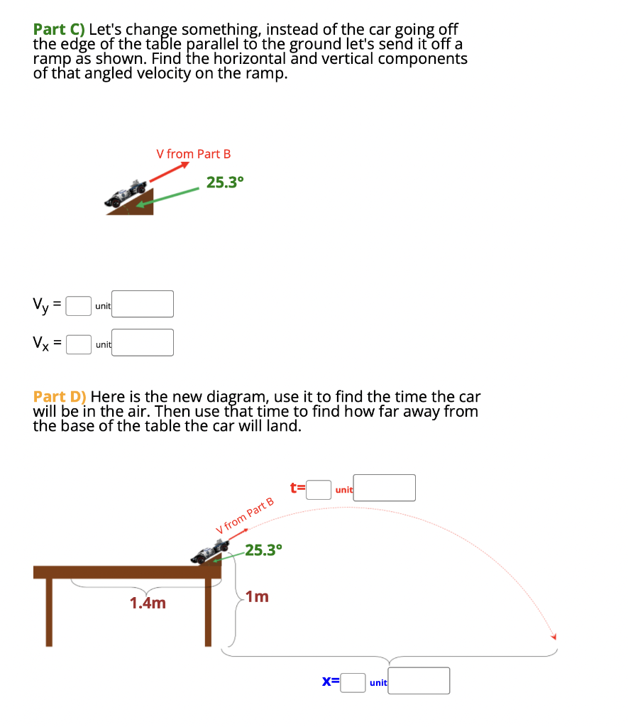 Solved Part A) The wind-up toy car as shown below is placed | Chegg.com